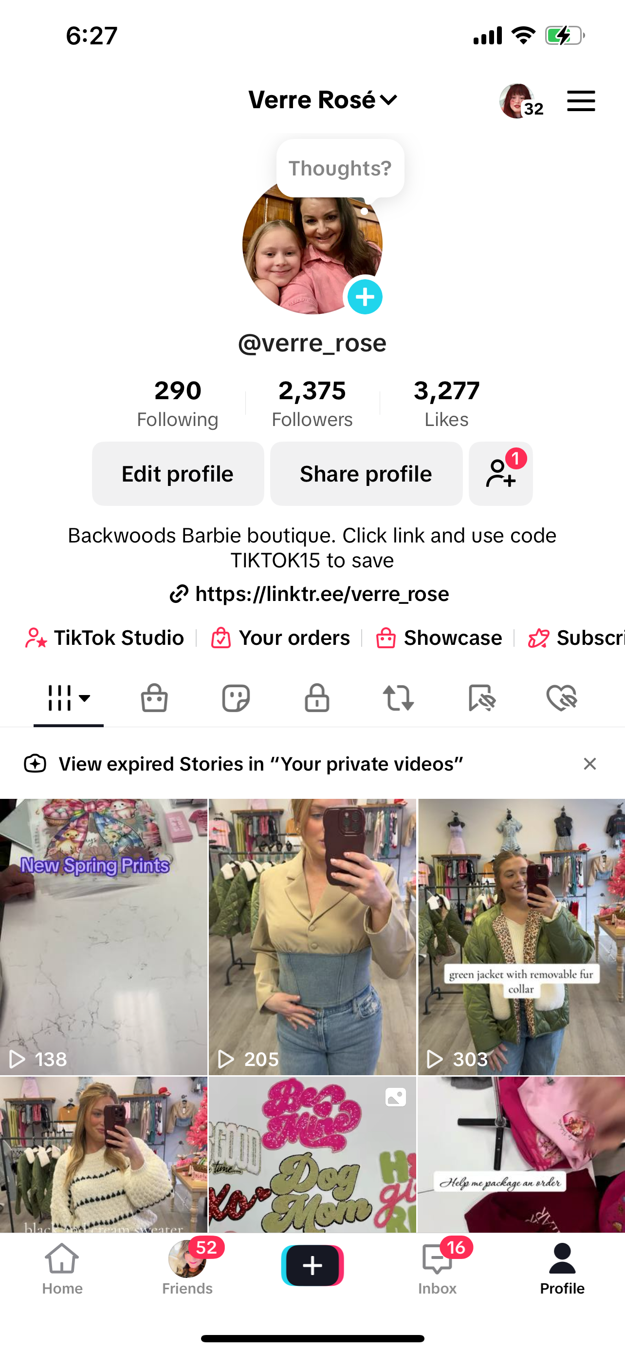 Tik tok live purchases – Verre Rosé